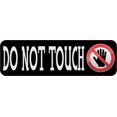 DOPASTICKER Do Not Touch Sticker Phone Sticker, Latop Sticker, Lover ...