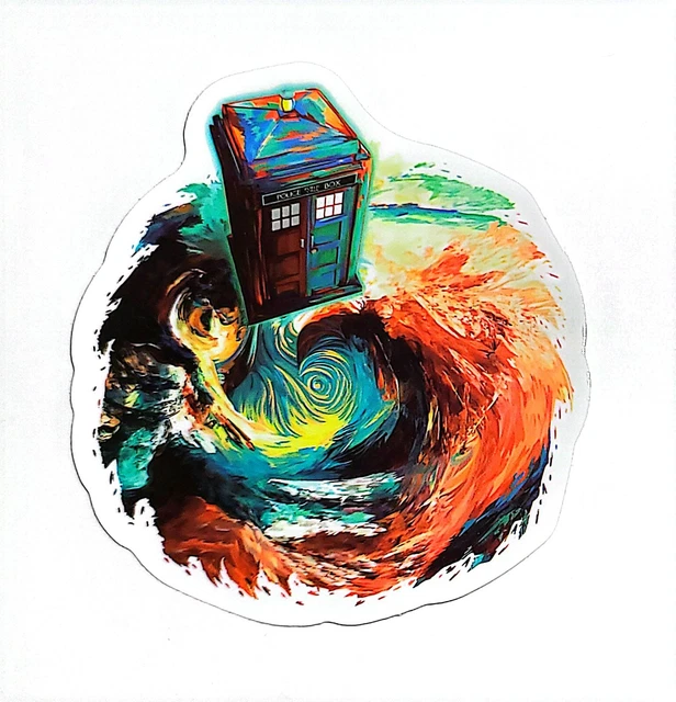 DOPASTICKER Doctor Who Tardis Dalek Cybermen Weeping Angel Bbc Sticker ...