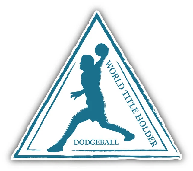 DOPASTICKER Dodgeball Sport Retro Passport Car Sticker Phone Decal ...