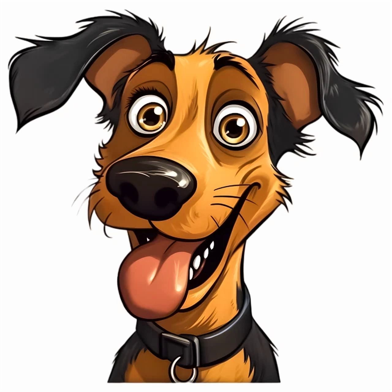 DOPASTICKER Dog Car Sticker Dogs Sticker Phone Sticker, Latop Sticker ...