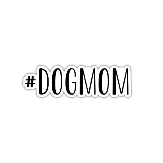 DOPASTICKER Dog Mom Sticker Decal Phone Decal Water Bottle Stickers ...