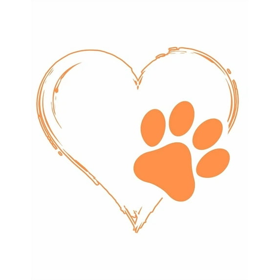 DOPASTICKER Dog Paw Car Sticker Dogs Sticker Phone Sticker, Latop ...