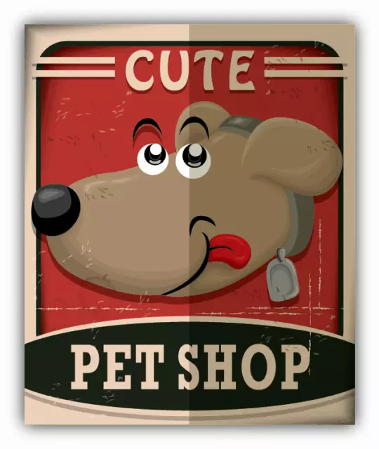 DOPASTICKER Dog Pet Shop Sticker Decal Phone Decal Water Bottle ...