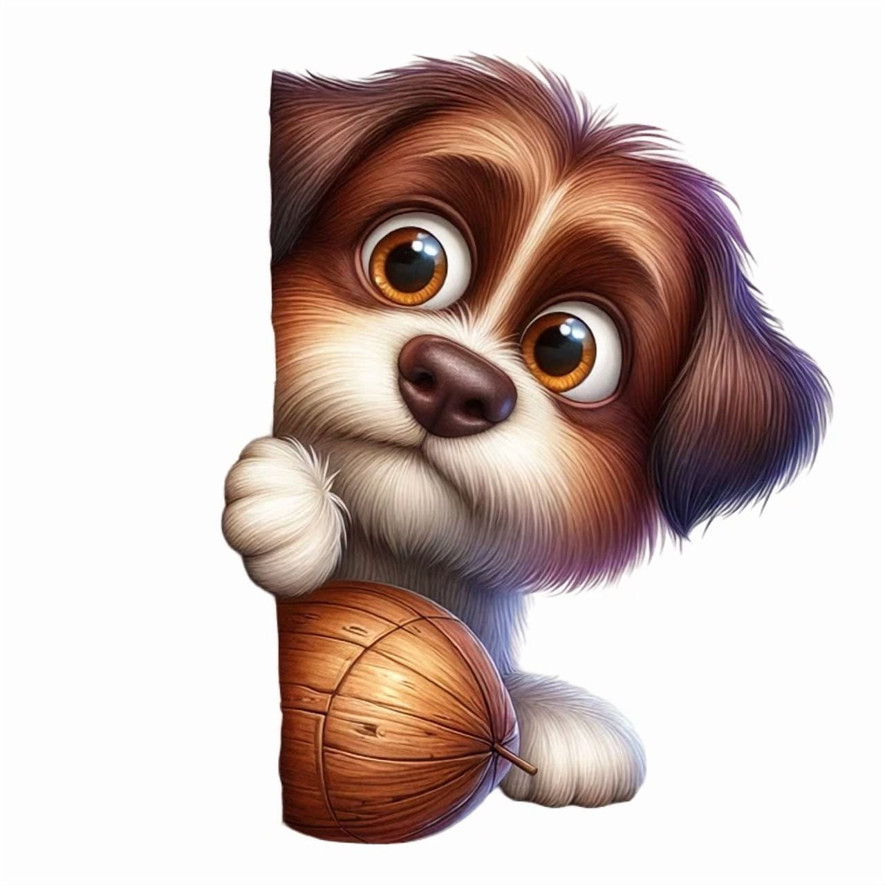 DOPASTICKER Dogs Car Sticker Dogs Sticker Phone Sticker, Latop Sticker ...