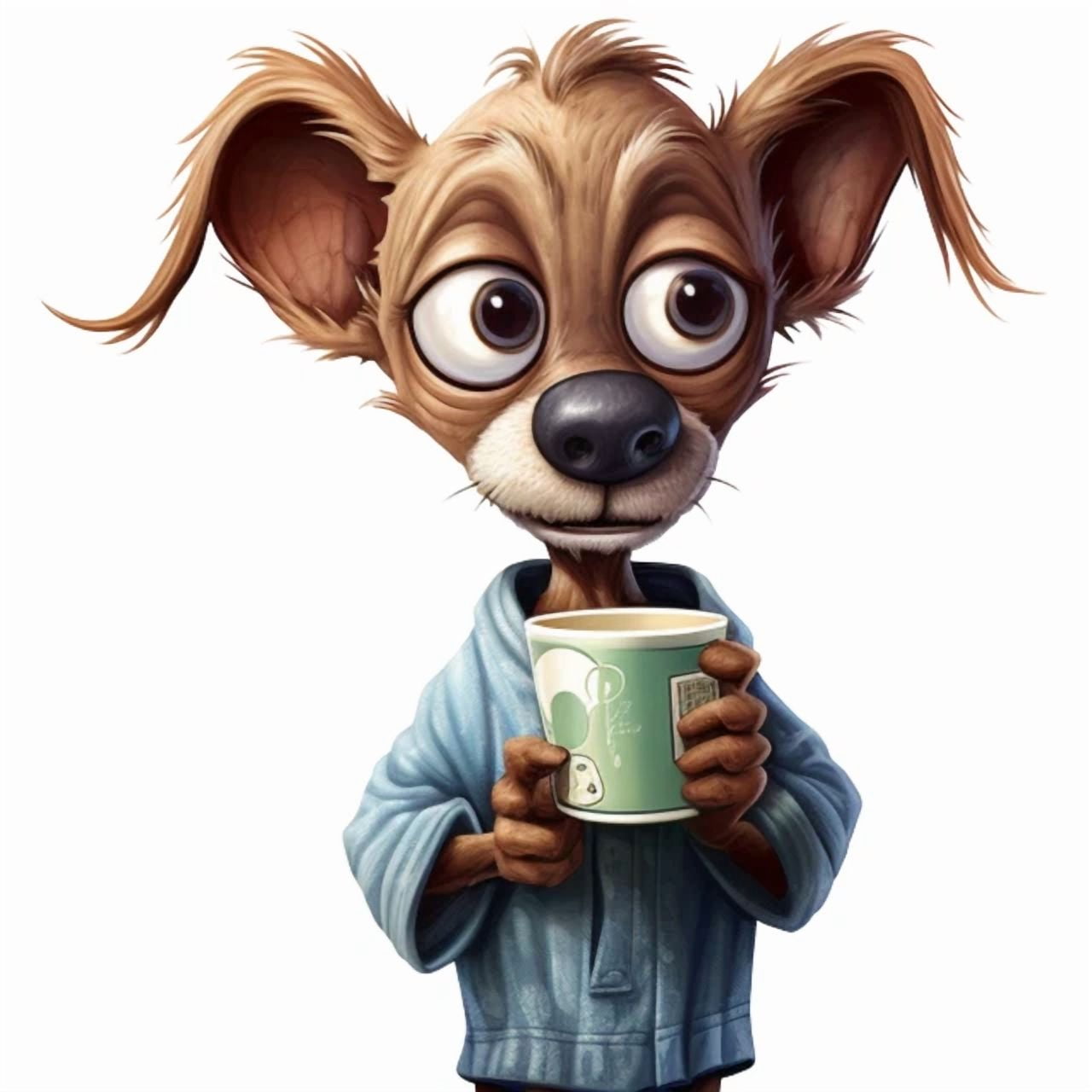 DOPASTICKER Dogs Car Sticker Dogs Sticker Phone Sticker, Latop Sticker ...