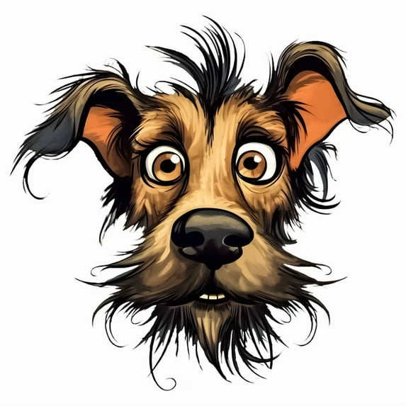 DOPASTICKER Dogs Car Sticker Dogs Sticker Phone Sticker, Latop Sticker ...