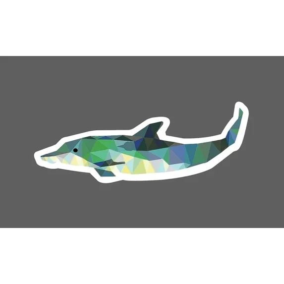 DOPASTICKER Dolphin Sticker Geometric Animal Ocean Beach Sticker Phone ...