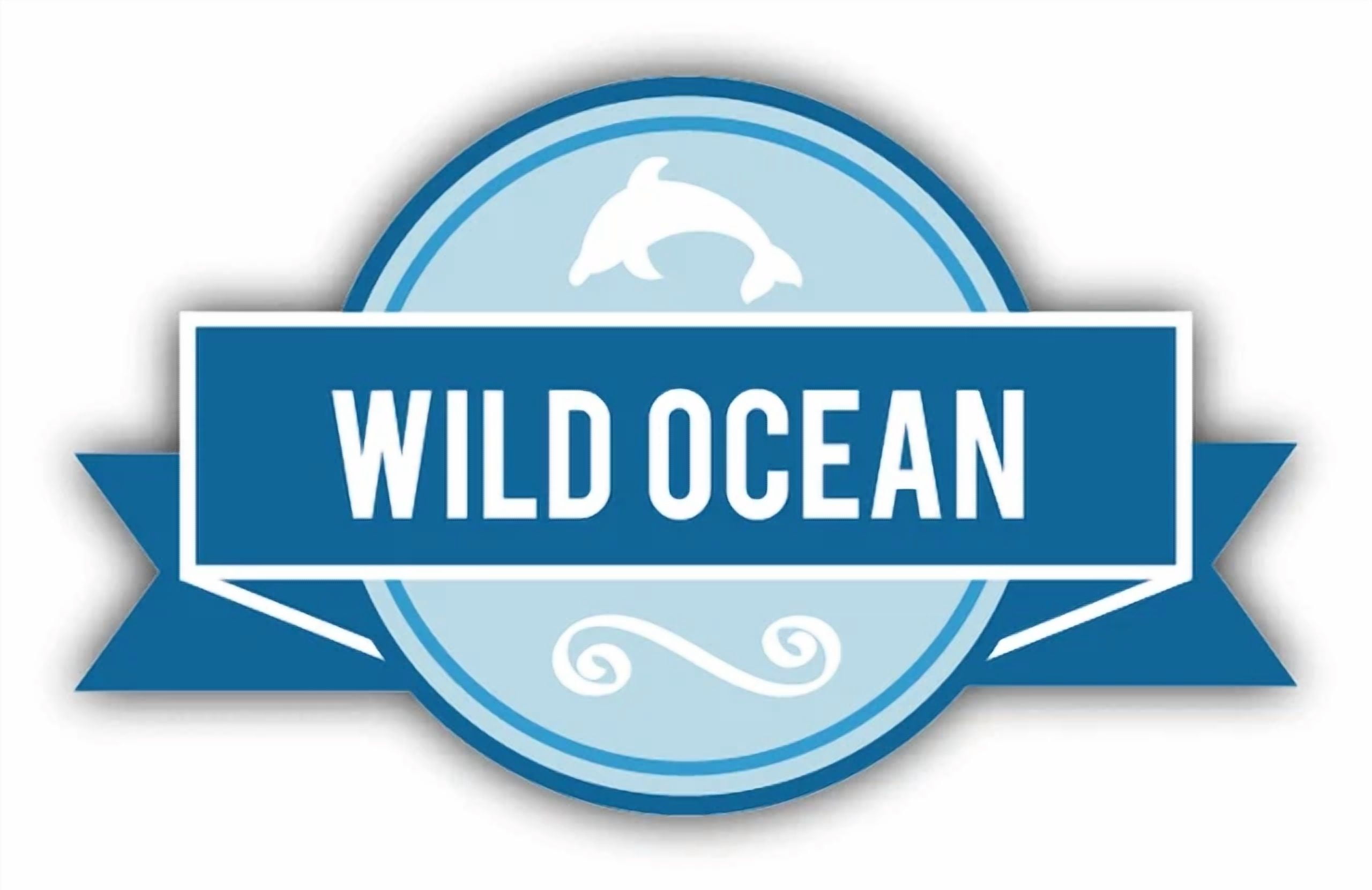 DOPASTICKER Dolphin Wild Ocean Badge Sticker Decal Phone Decal Water ...