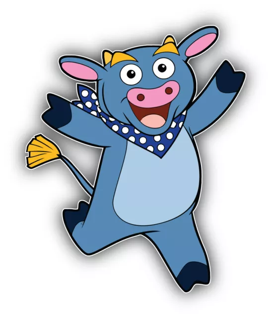 DOPASTICKER Dora Cartoon Benny Sticker Decal Phone Decal Water Bottle ...