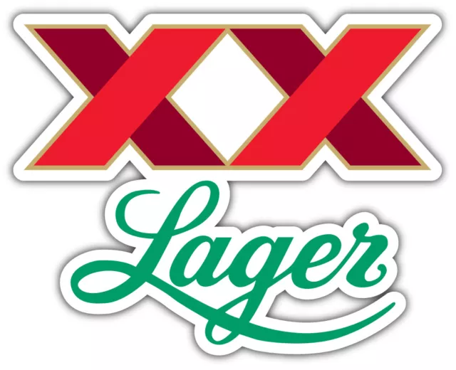 DOPASTICKER Dos Equis Xx Lager Logo Sticker Decal Phone Decal Water ...