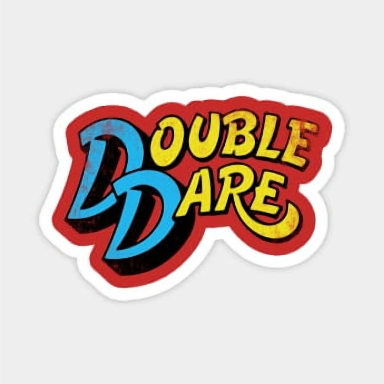 DOPASTICKER Double Dare (Vintage) Decorative Laptop, Phone Stickers ...