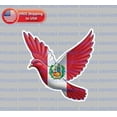 DOPASTICKER Dove Peru Flag Peruvian Sticker Phone Sticker, Latop ...
