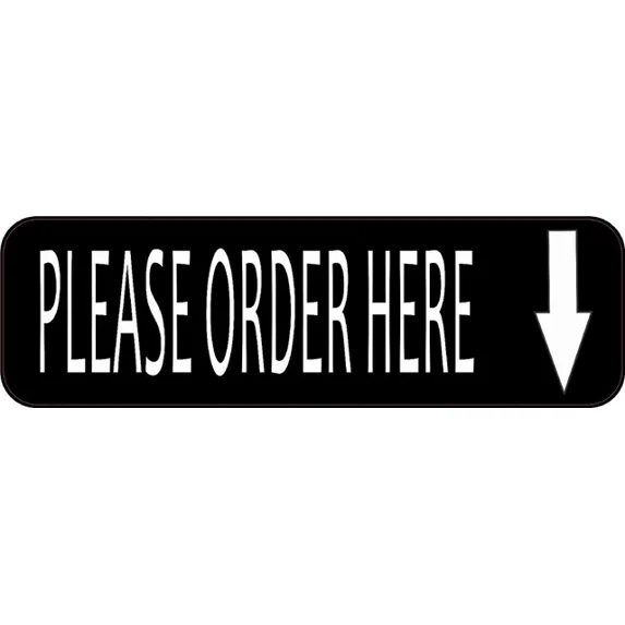 DOPASTICKER Down Arrow Please Order Here Sticker Phone Sticker, Latop ...