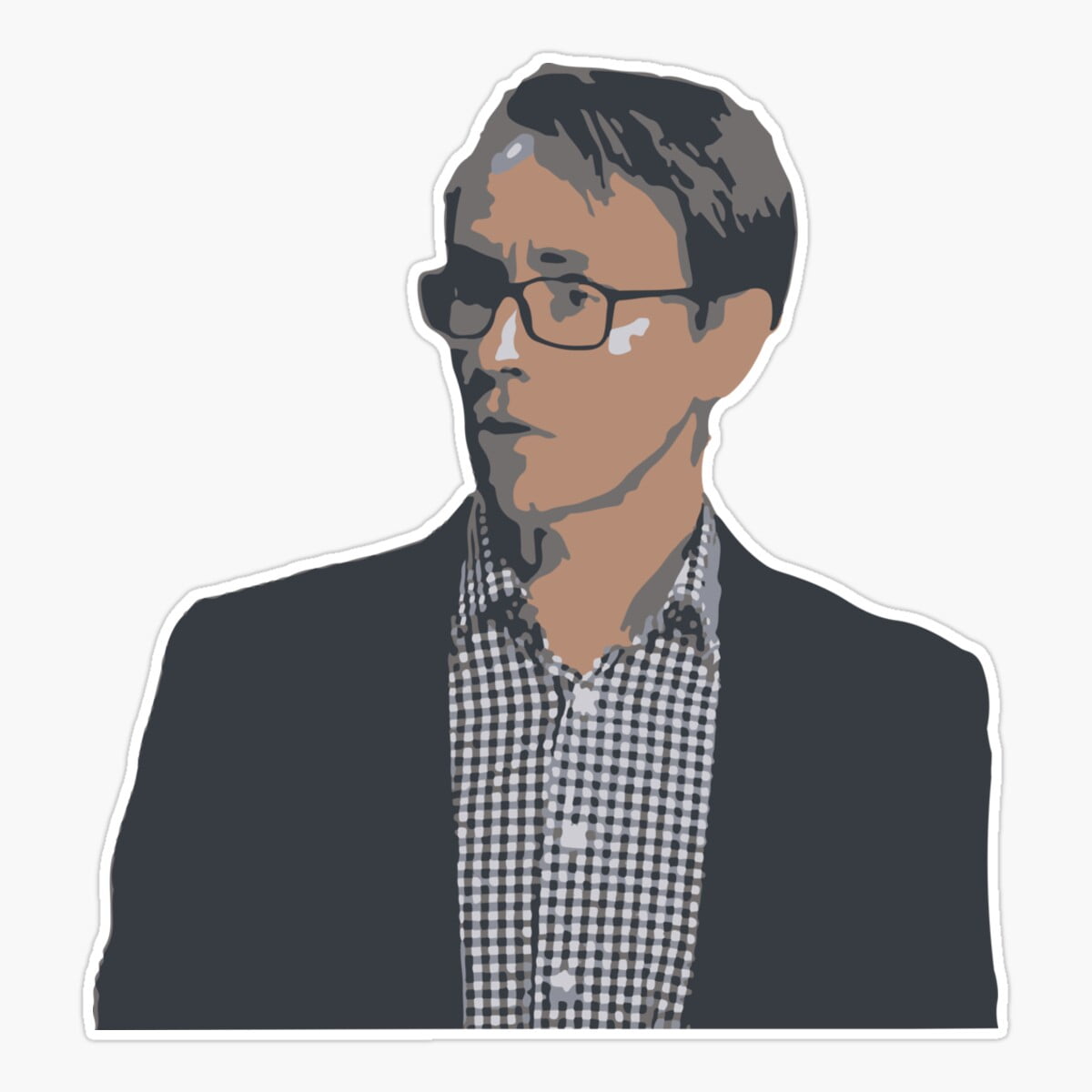 DOPASTICKER Dr Ashley Bloomfield No Text Sticker The Curve Crusher ...