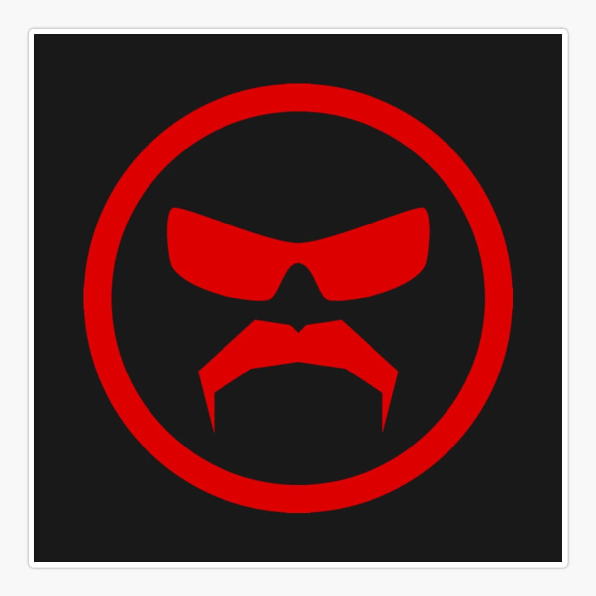 DOPASTICKER Dr. Disrespect Logo Sticker, Phone Sticker Water Bottle ...