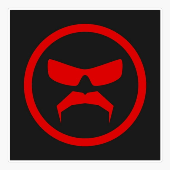 DOPASTICKER Dr. Disrespect Logo Sticker, Phone Sticker Water Bottle ...