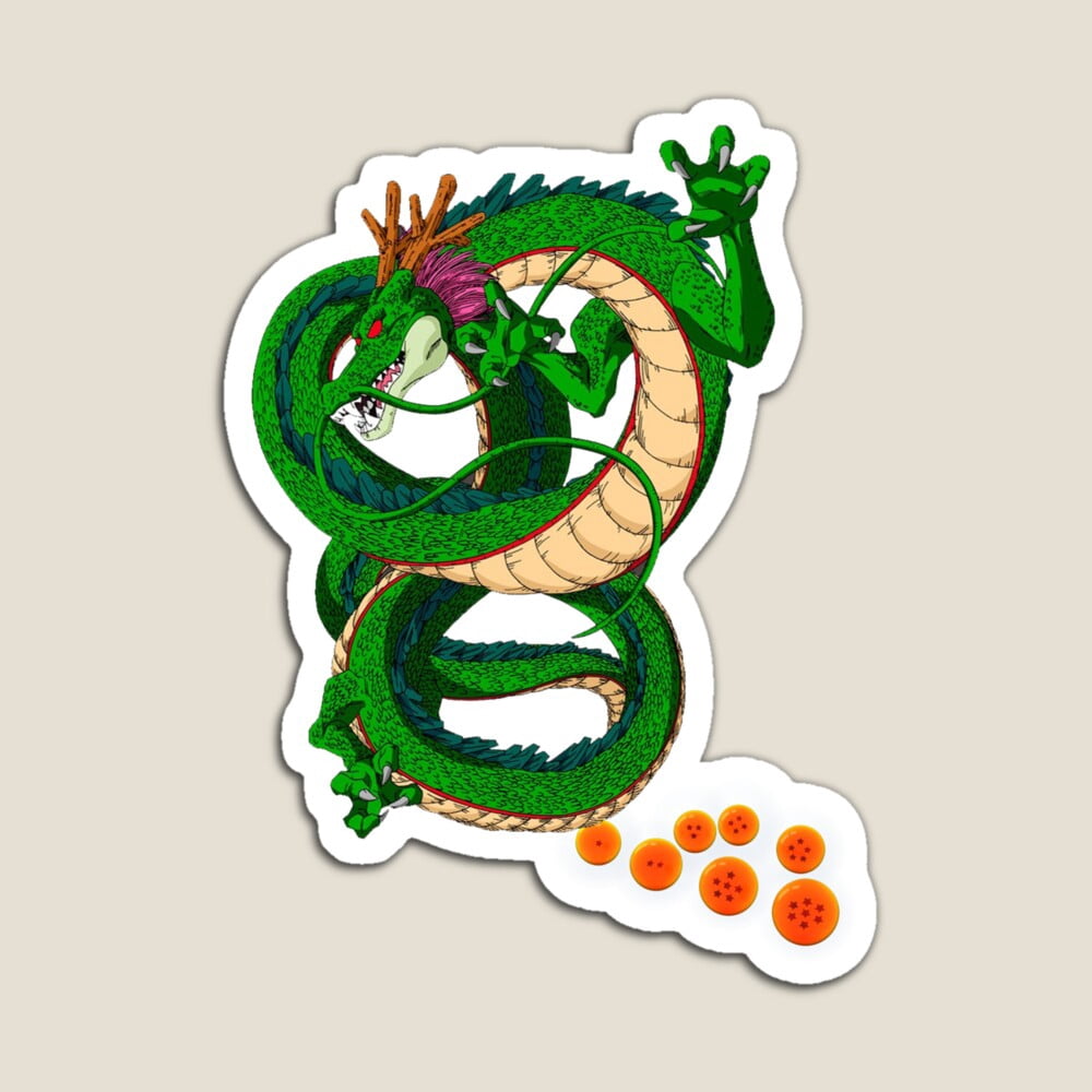 DOPASTICKER Dr@G0N B@Ll - Shenron Decorative Laptop, Phone Stickers ...
