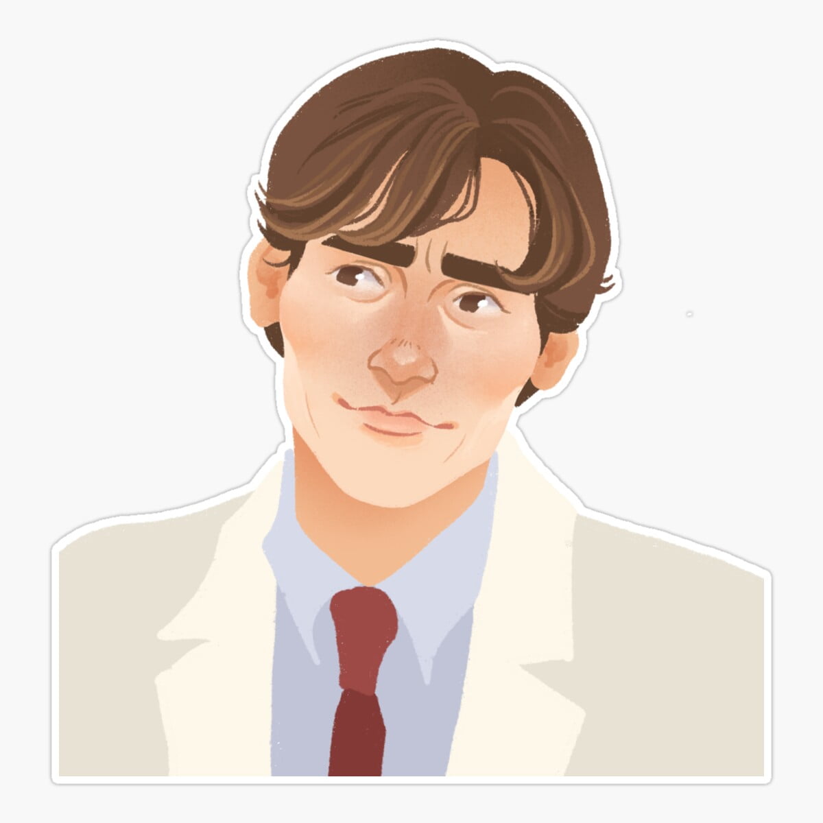 DOPASTICKER Dr. Wilson Sticker, Phone Sticker Car Stickers, Birthday ...