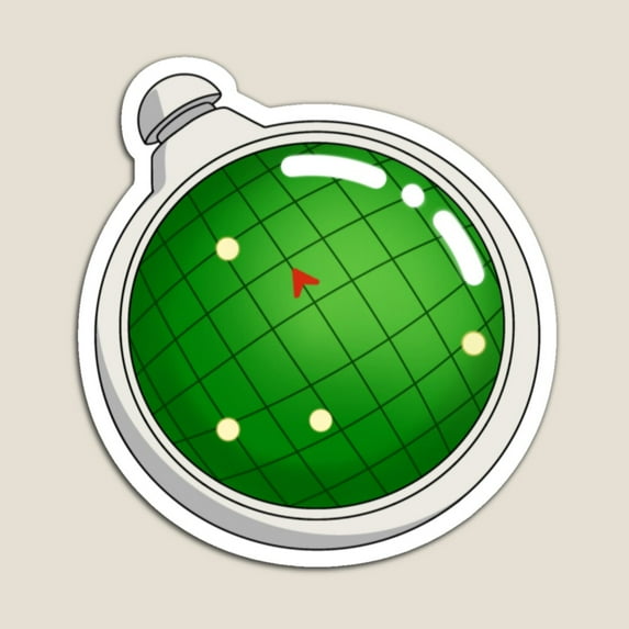 DOPASTICKER Dragon Radar Design Decorative Laptop, Phone Stickers ...