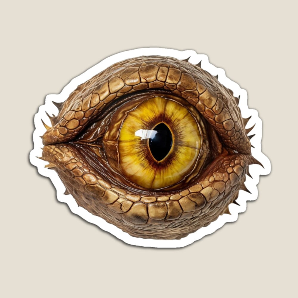 DOPASTICKER Dragon'S Eye - T-Rex Eye - Why Eye - 3Rd Eye Sticker - 1689 ...