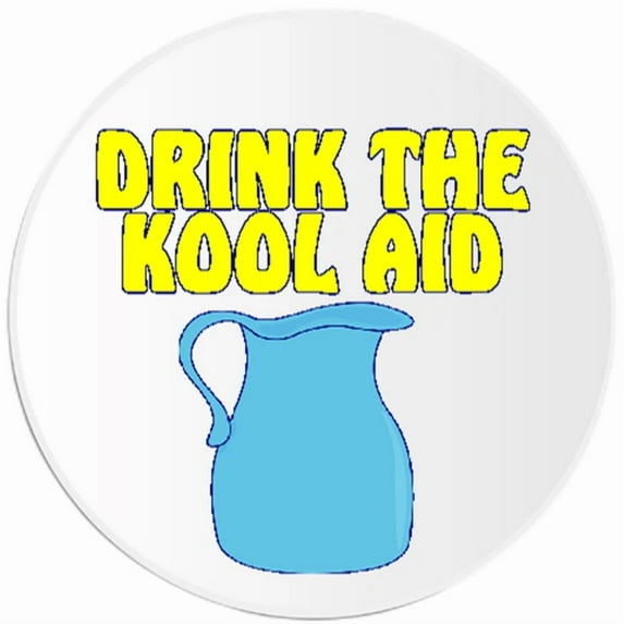 DOPASTICKER Drink The Kool Aid, Electric Acid Tom Wolfe Phone Decal ...