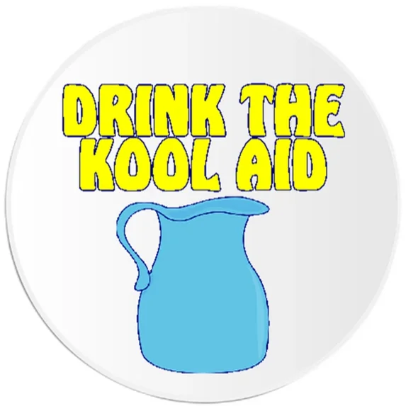 DOPASTICKER Drink The Kool Aid Sticker, Electric Acid Tom Wolfe Phone ...