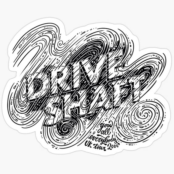 DOPASTICKER Drive Shaft - You All Everybody Tour Sticker Phone Sticker ...