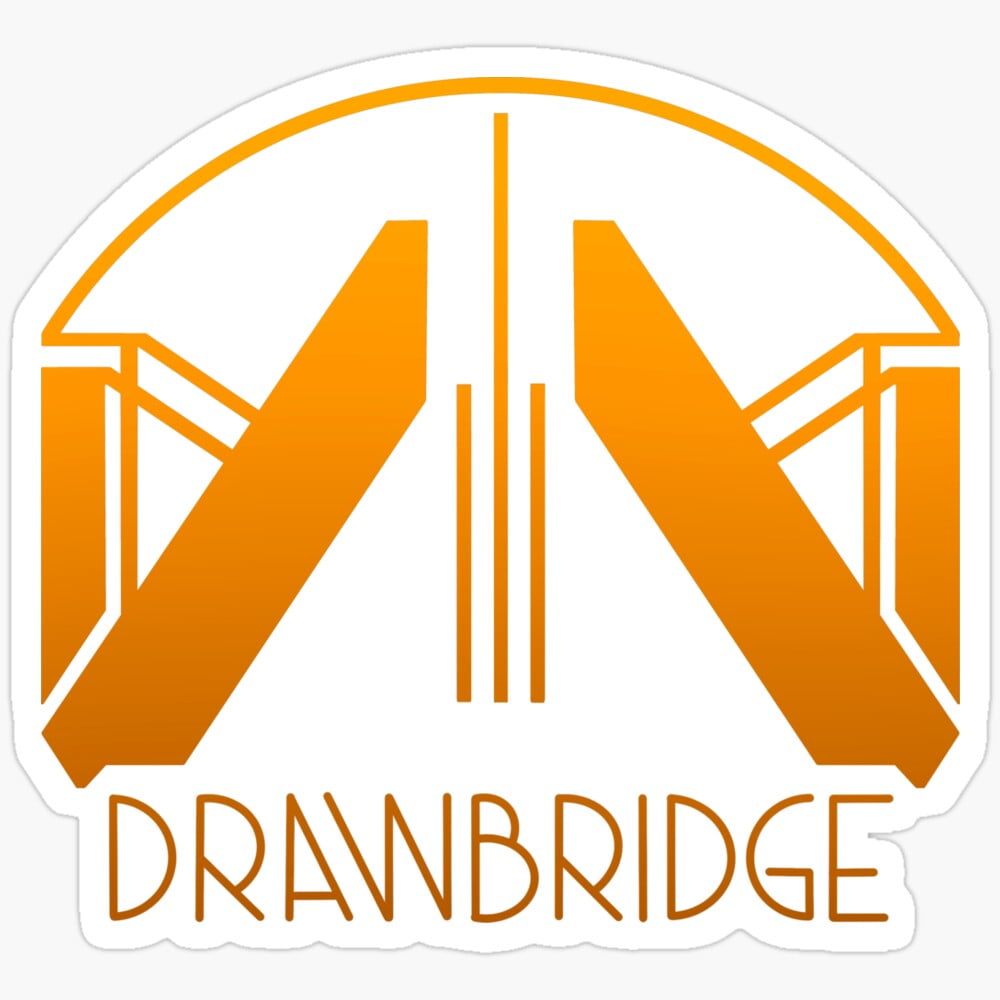 DOPASTICKER Ds2 Bridges Logo Yellow Sticker Phone Sticker, Latop ...