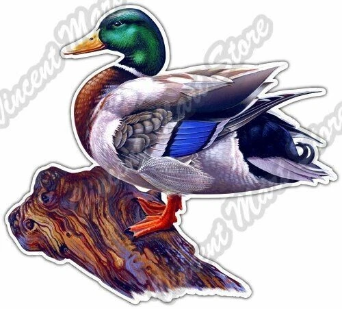 DOPASTICKER Duck Hunting Duck Bird Mallard Hunt Hunter Car Sticker ...