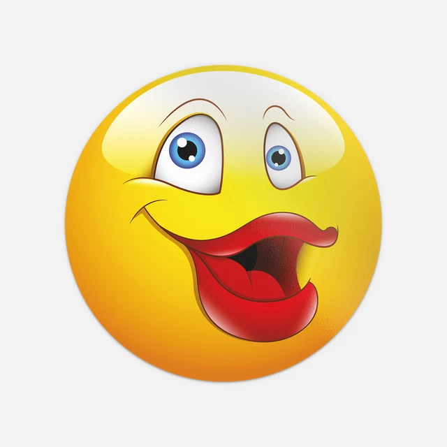 DOPASTICKER Duckface Smiley Lips Sticker Decal Phone Decal Water Bottle ...