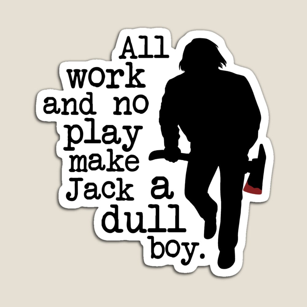 DOPASTICKER Dull Boy Sticker Decorative Laptop, Phone Stickers ...