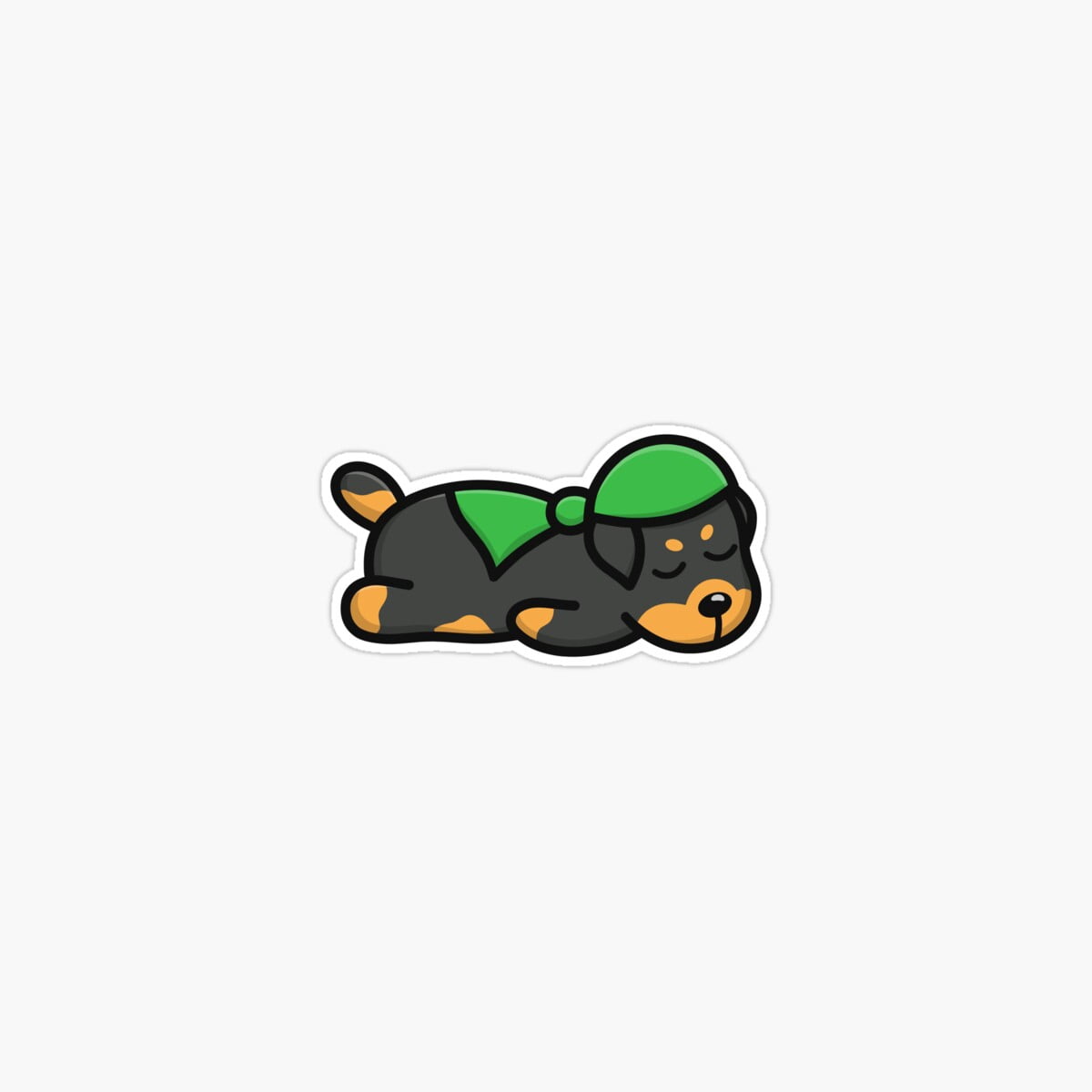 DOPASTICKER Durag Doggie Iii Sticker Phone Sticker, Latop Sticker ...