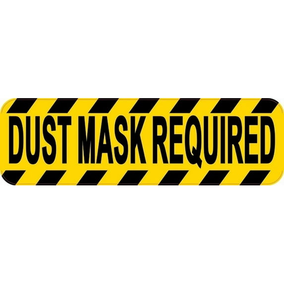 DOPASTICKER Dust Mask Required Sticker Phone Sticker, Latop Sticker ...