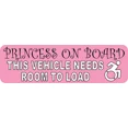 DOPASTICKER Dynamic Disability Princess On Board Sticker Phone Sticker ...