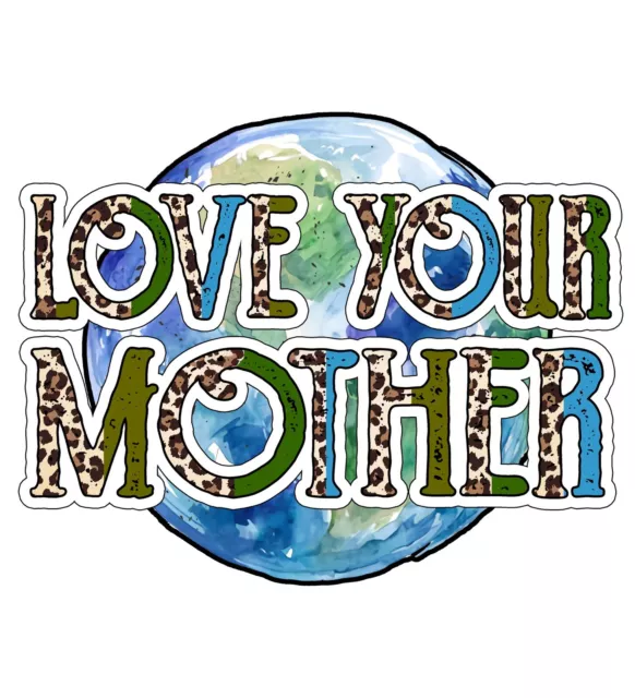 DOPASTICKER Earth Sticker Environmental Recycle Planet Global Warming ...