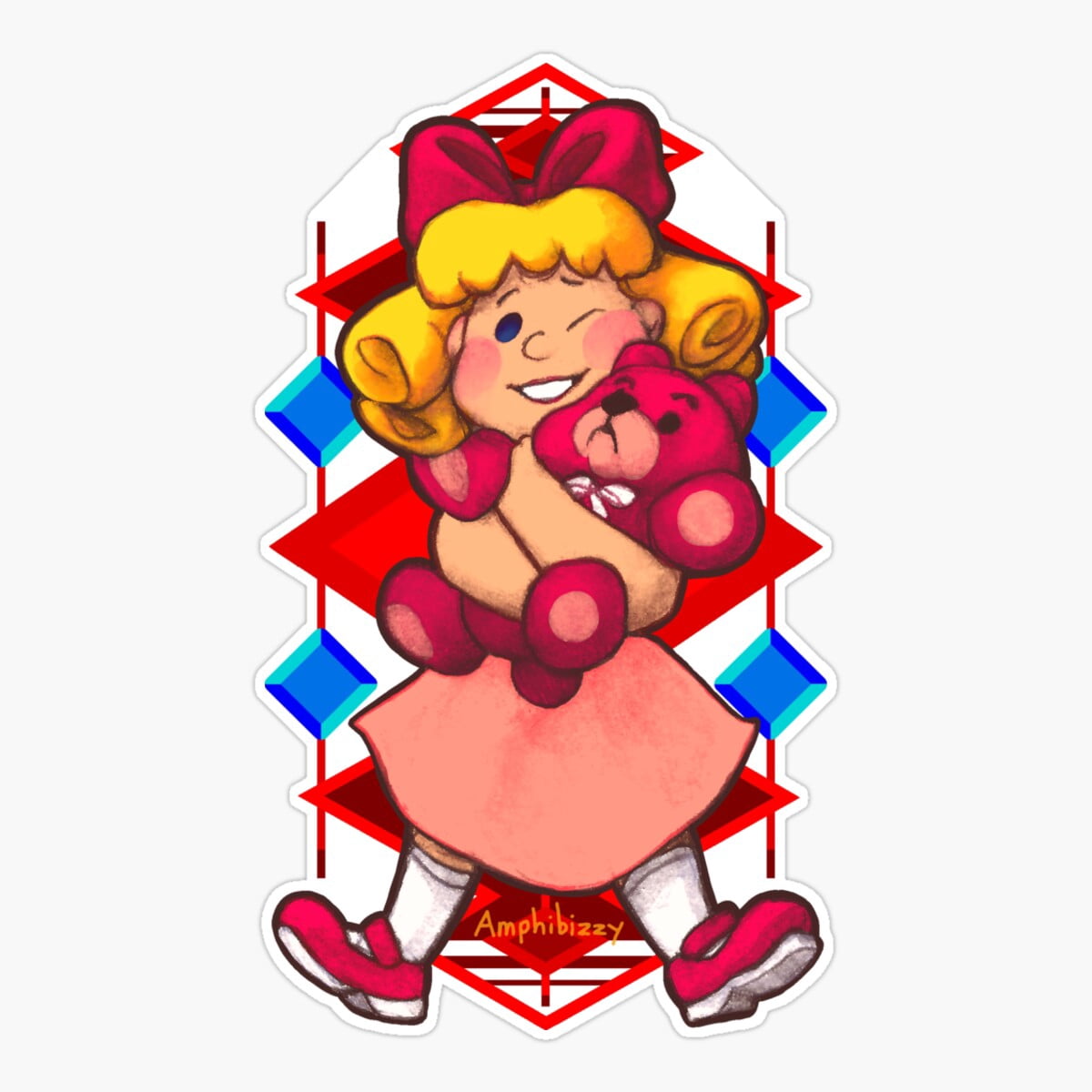 DOPASTICKER Earthbound Kids - Paula Solo Sticker, Phone Sticker Car ...