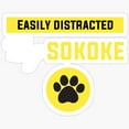 DOPASTICKER Easily Distracted By Sokoke, Sokoke Sticker Phone Sticker ...