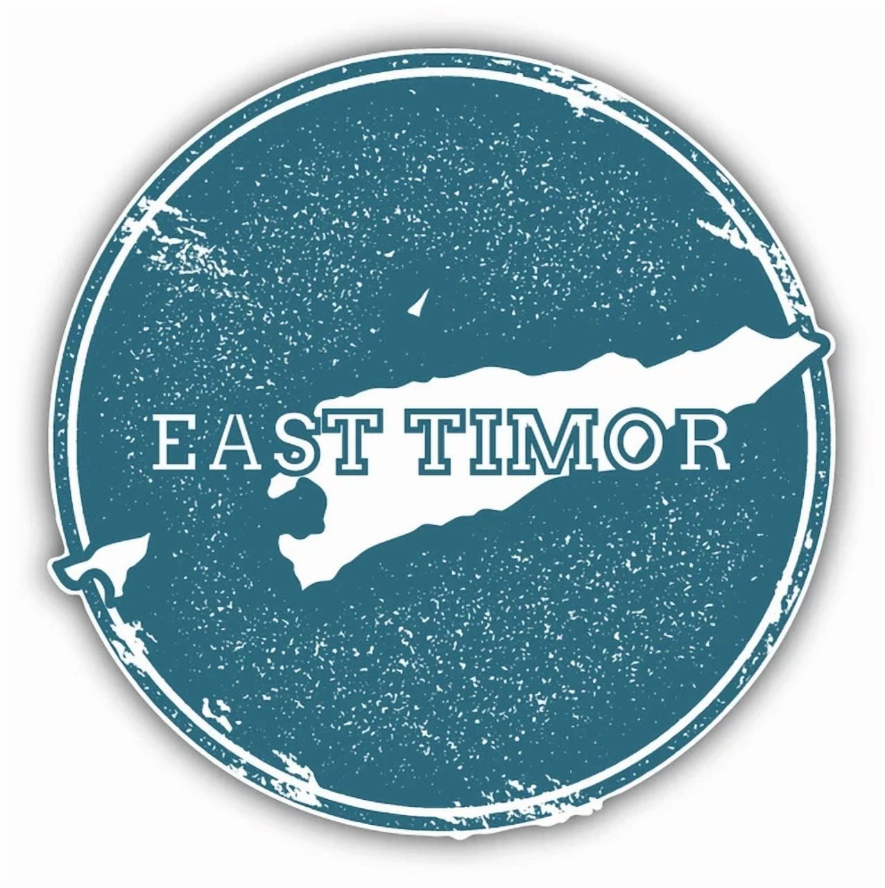 DOPASTICKER East Timor Map Grunge Travel Sticker Decal Phone Decal ...