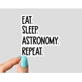 DOPASTICKER Eat Sleep Astronomy Repeat Sticker, Astronomy Science ...
