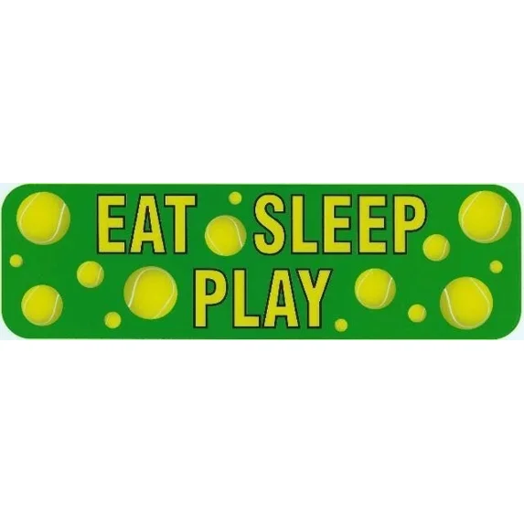 DOPASTICKER Eat Sleep Play Tennis Sticker Car Sticker Phone Sticker ...