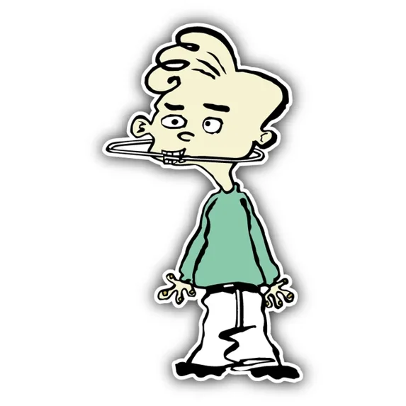 DOPASTICKER Ed, Edd N Eddy Jimmy Cartoon Car Sticker Decal Phone Decal ...