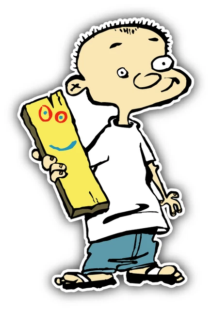 DOPASTICKER Ed, Edd N Eddy Johnny Cartoon Car Sticker Decal Phone Decal ...