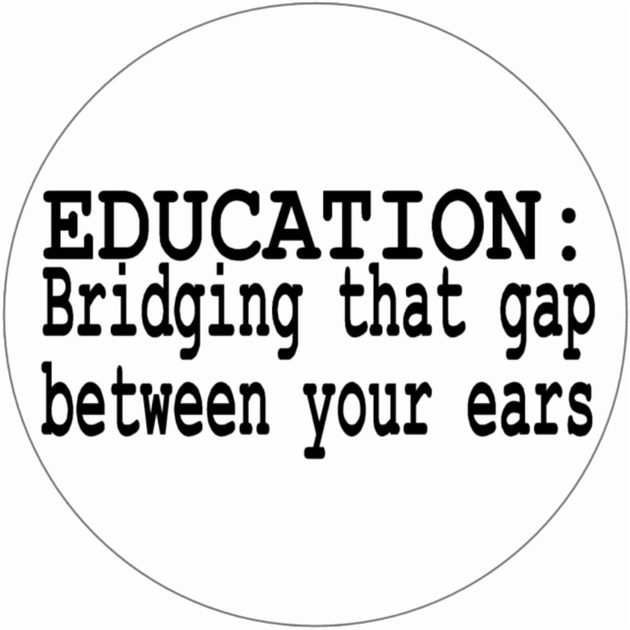 DOPASTICKER Education Bridging That Gap Between Your Ears Sticker Phone ...