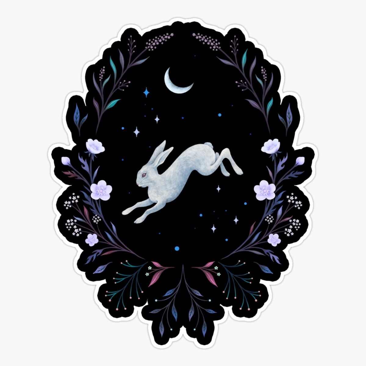 DOPASTICKER Egg Day Bunny Night-2 Sticker, Phone Sticker Car Stickers ...