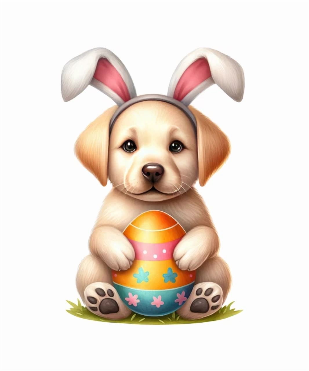 DOPASTICKER Egg Day Dog Car Sticker Tuning Car Rear Window Phone ...