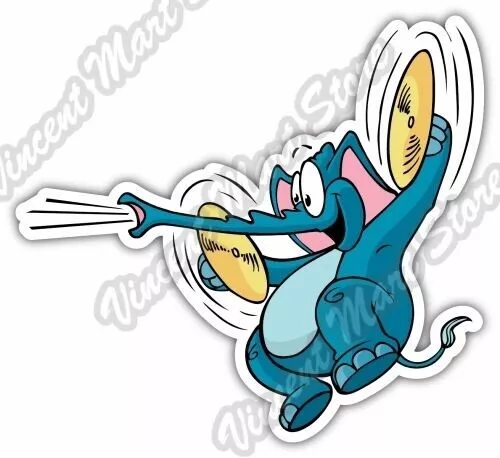 DOPASTICKER Elephant Orchestra Music Instrument Car Sticker Decal Phone ...