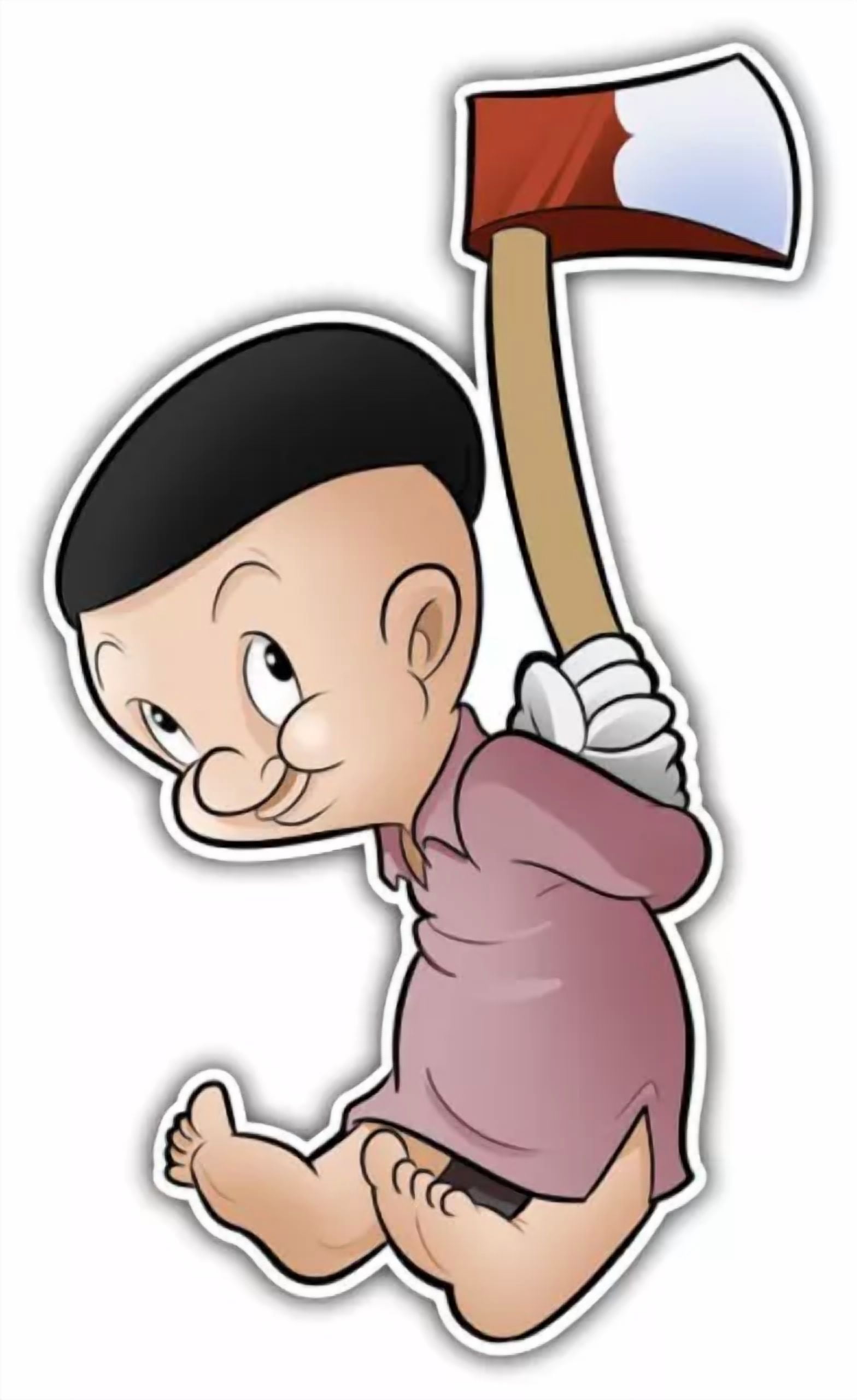 DOPASTICKER Elmer Fudd Cartoon Sticker Decal Phone Decal Water Bottle ...