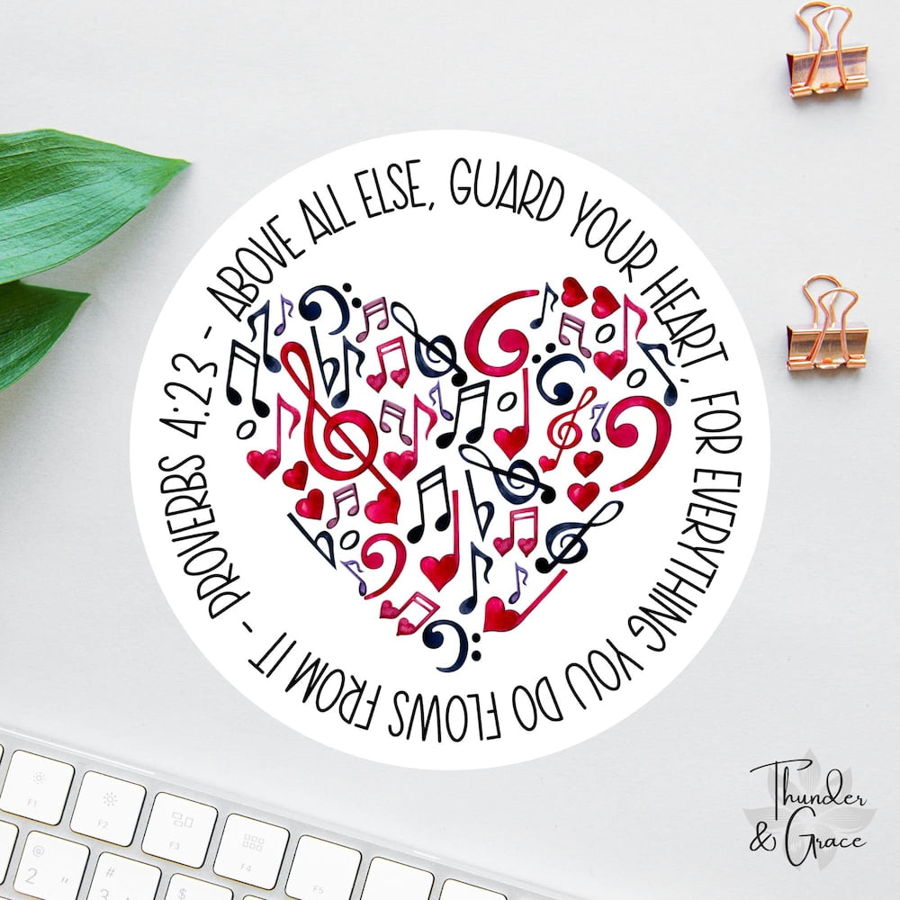 DOPASTICKER Above All Else Sticker, Bible Sticker Pack, Faith Stickers ...