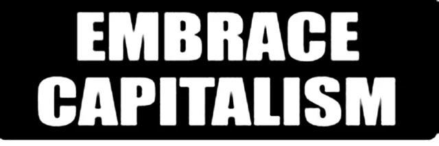DOPASTICKER Embrace Capitalism Sticker Hard Hat Sticker Phone Decal ...