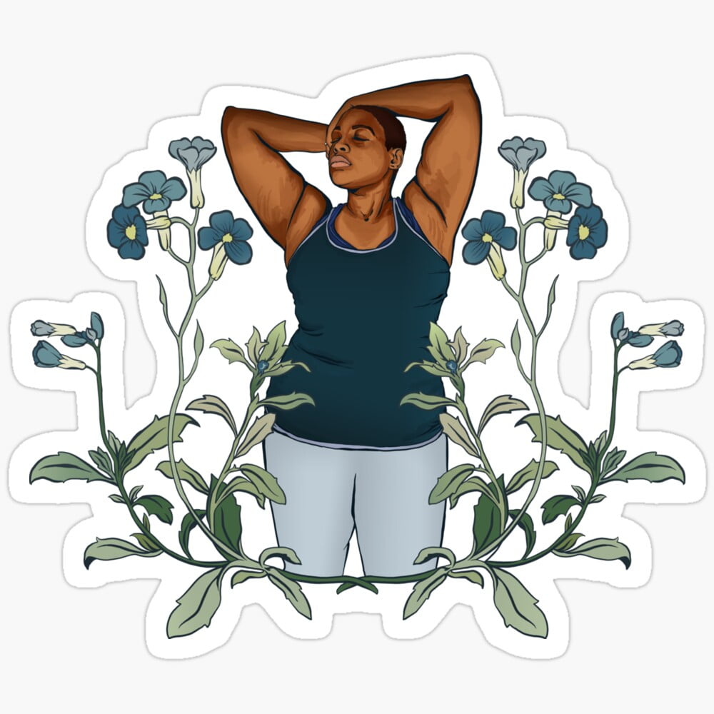 DOPASTICKER Embracing Strength Gift You - Phone Stickers, Waterproof ...